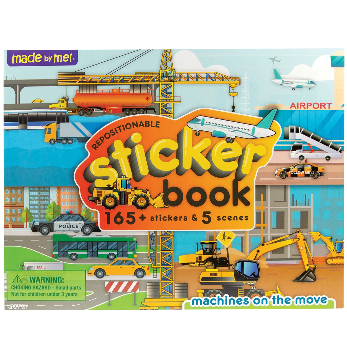 Transportation Sticker Book | Monday's Child