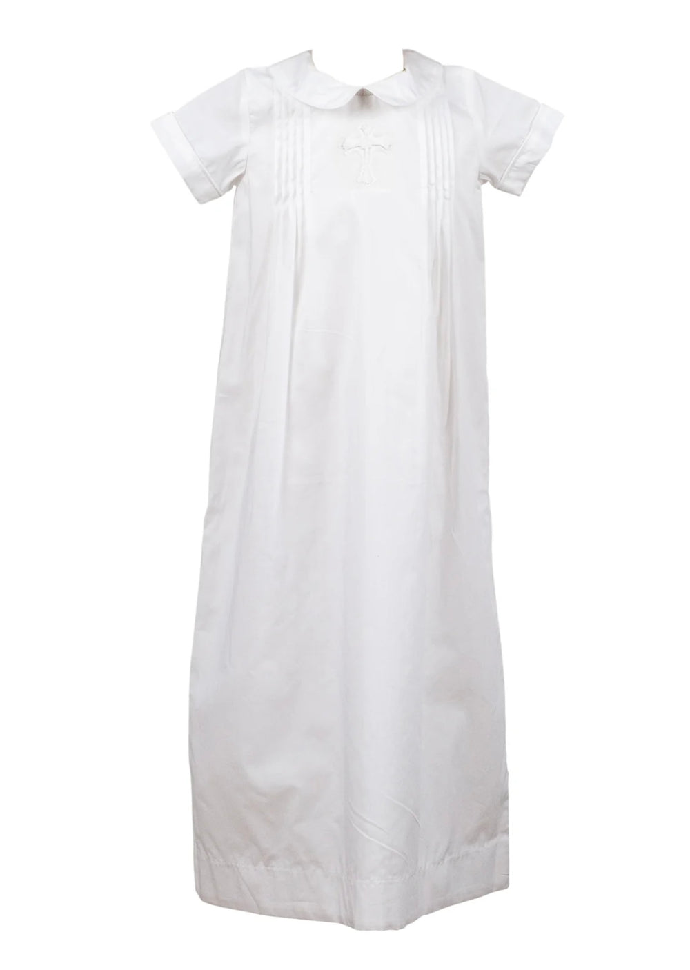 White Cross Boy Gown | Monday's Child