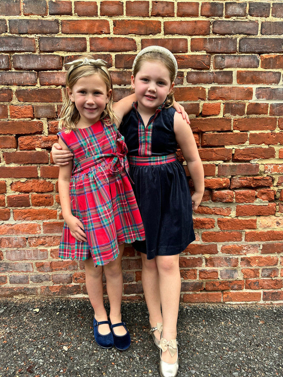 Navy Velvet Mary Jane | Monday's Child