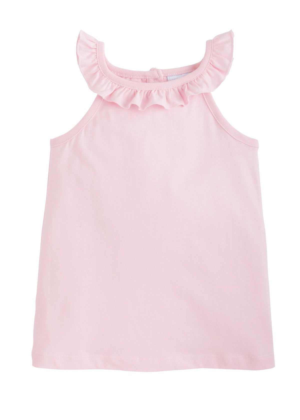 Light Pink Ruffled Tank | Monday's Child
