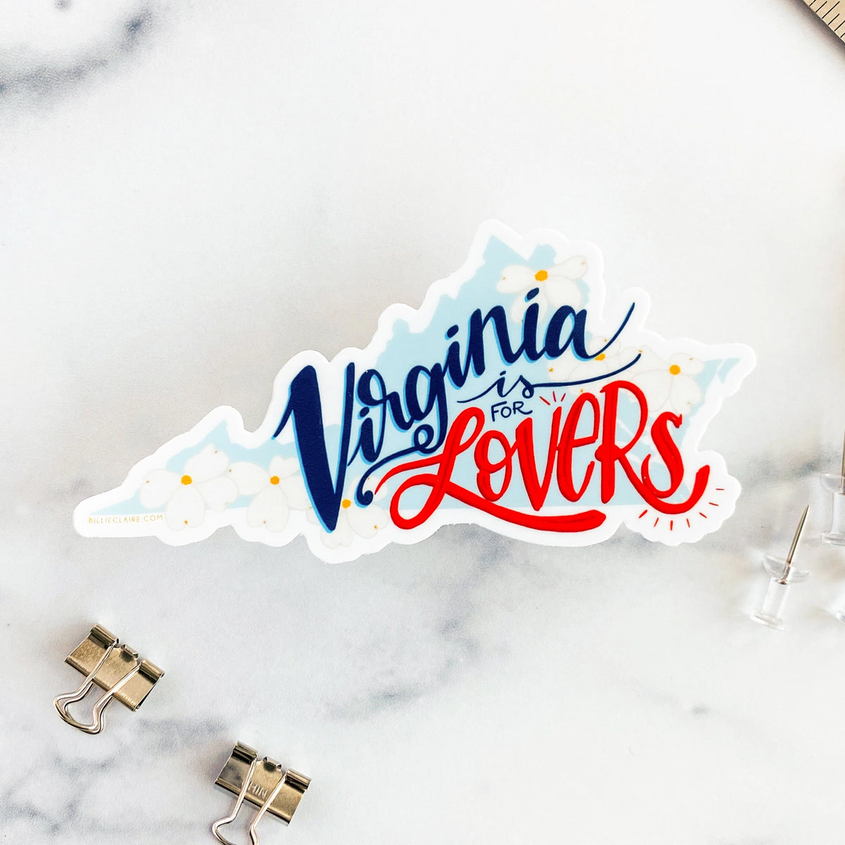 Virginia is for Lovers Sticker | Monday's Child