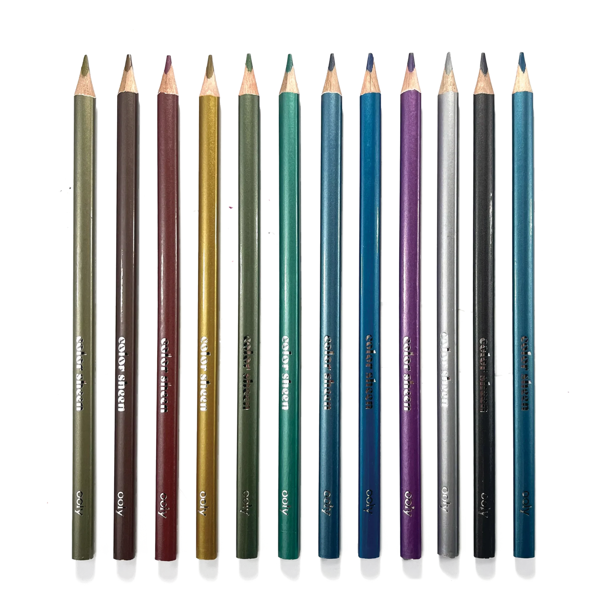 Color Sheen: Metallic Colored Pencils | Monday's Child