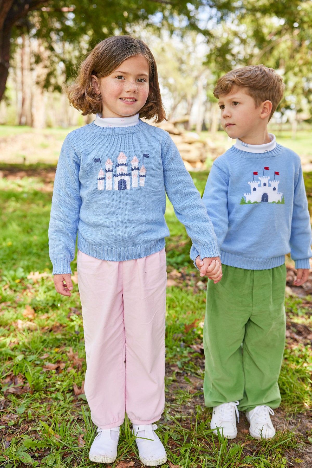 Castle Intarsia Sweater | Monday's Child
