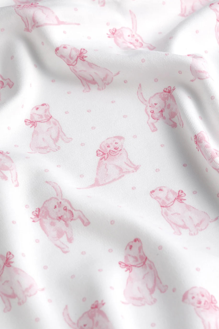 Pink Puppy Love Blanket | Monday's Child