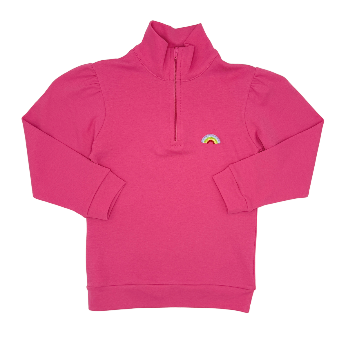 Rainbow Icon Quarter Zip | Monday's Child